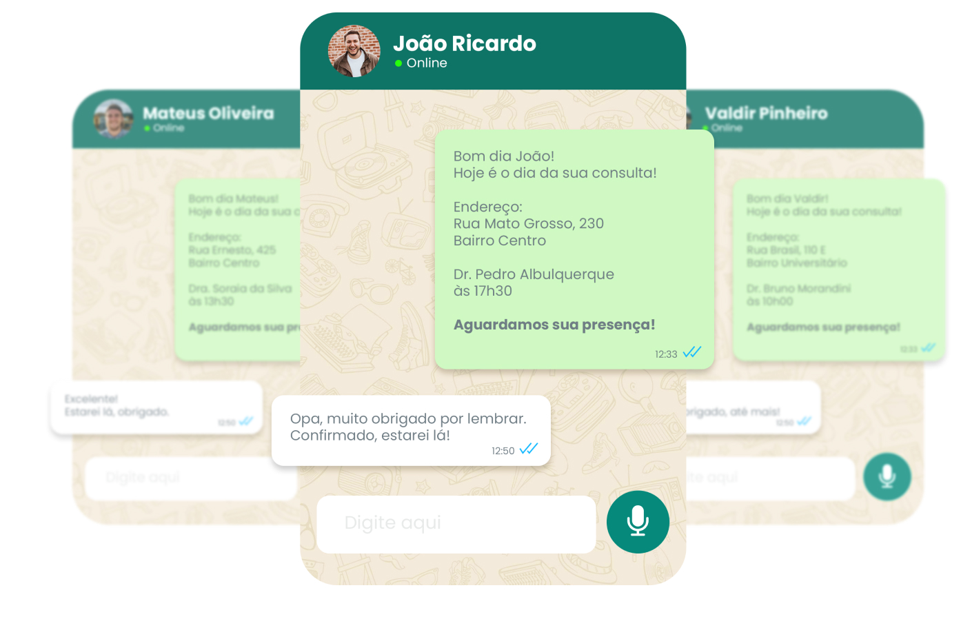 Chatbot para WhatsApp | Clínica nas Nuvens